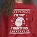 Trans Christmas Sweater, Transgender Ugly Xmas Sweatshirt, MTF ...