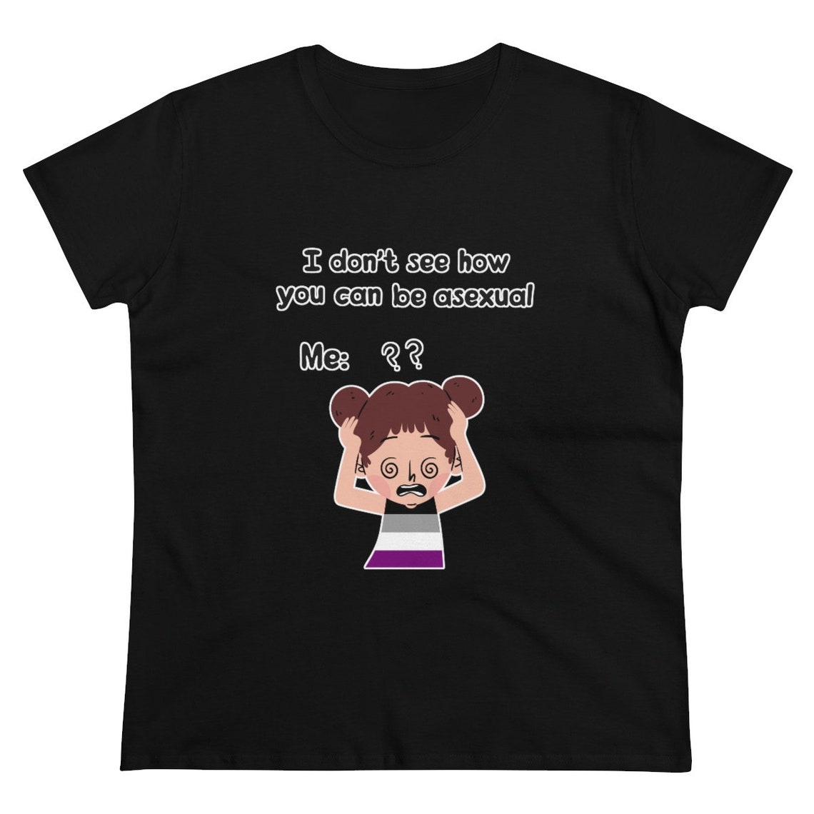 Asexual T-Shirt Asexuality Quote Shirt Asexual Spectrum | Etsy