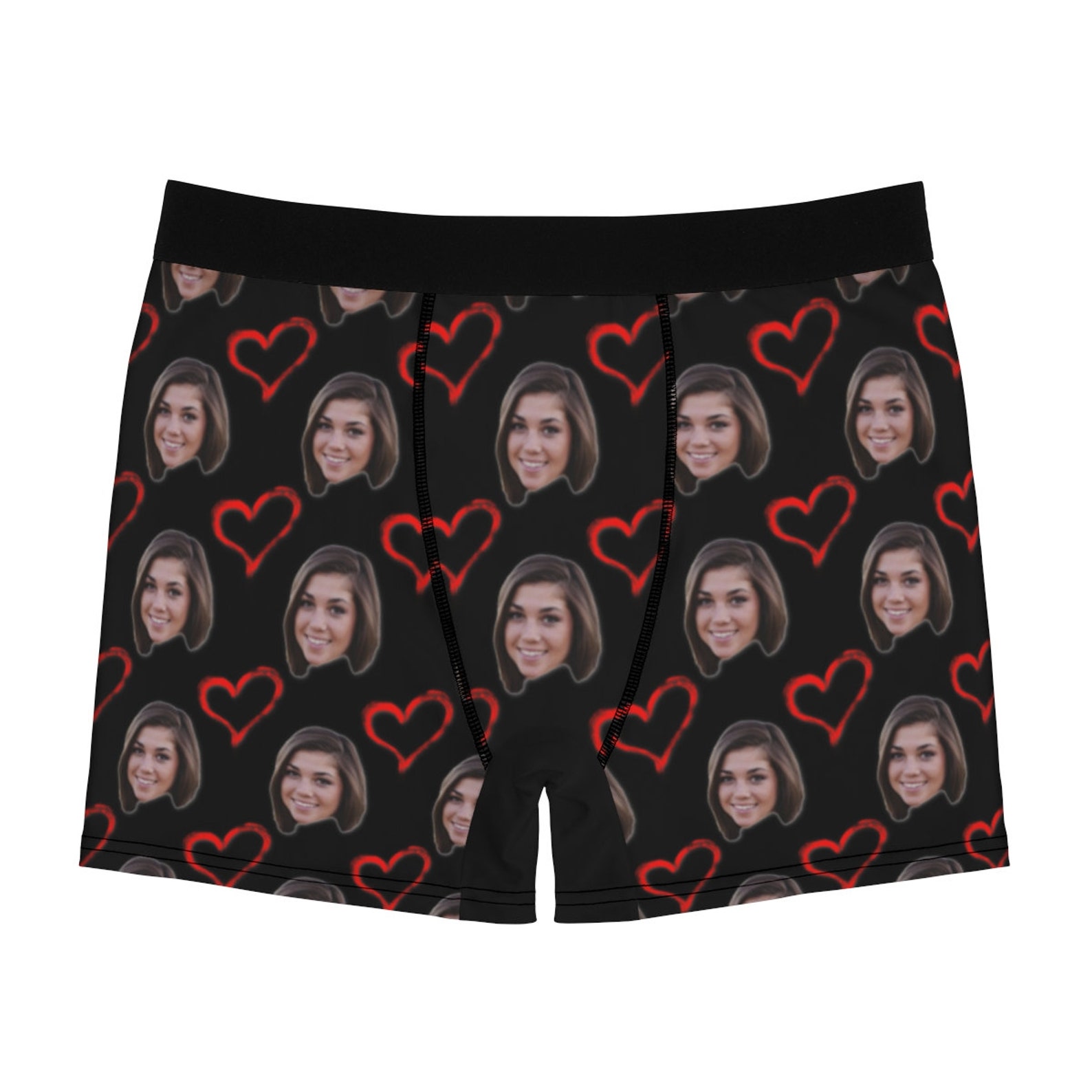 Custom Boxers With Face Personalized Face Photo Underwear for - Etsy