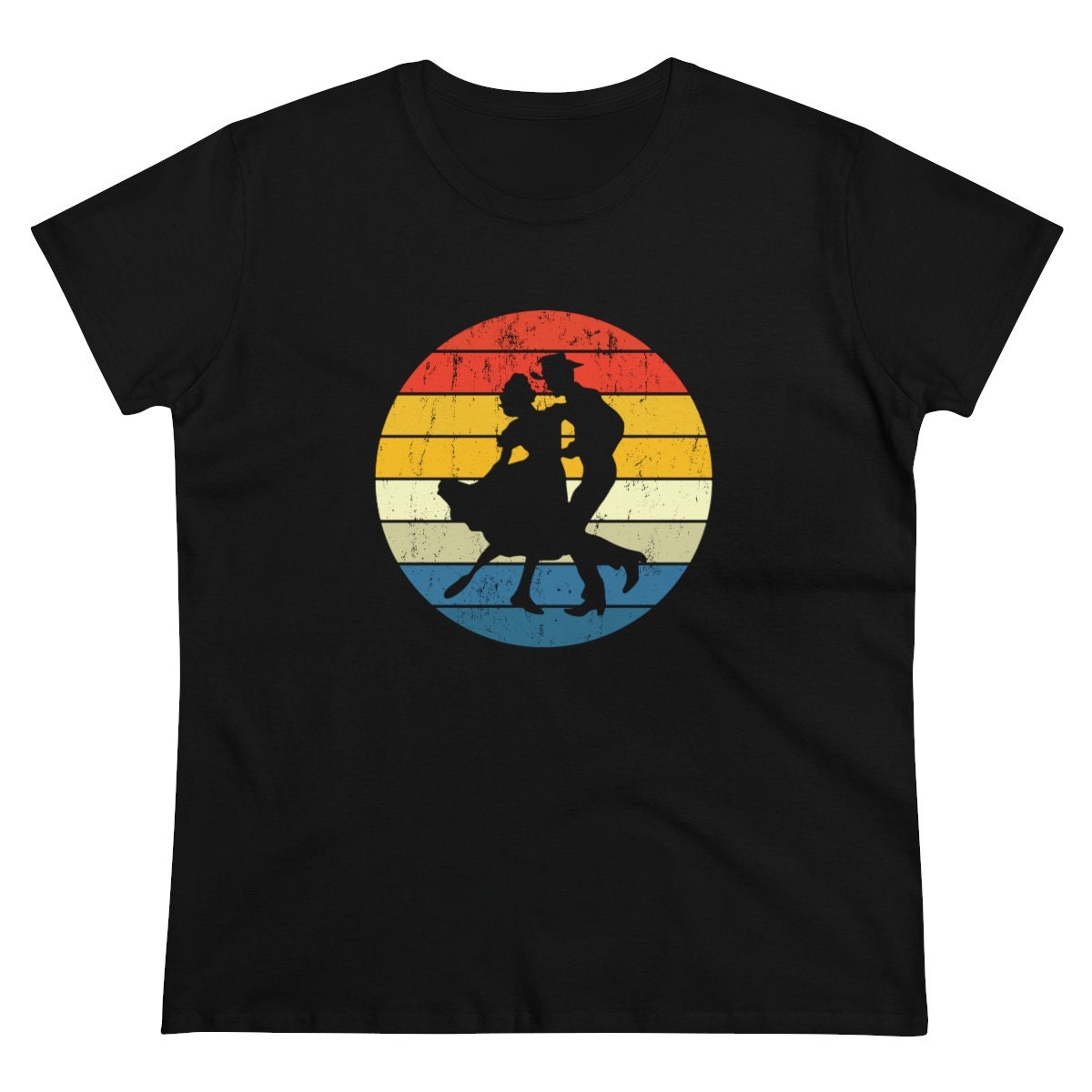 Vintage Square Dance T-shirt Country Dance Shirt American - Etsy UK
