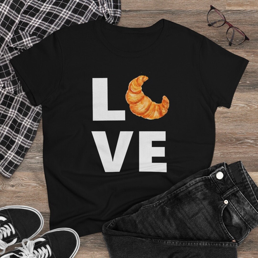 Croissant Lover Shirt, French Cuisine T-shirt, French Pastry Gift ...