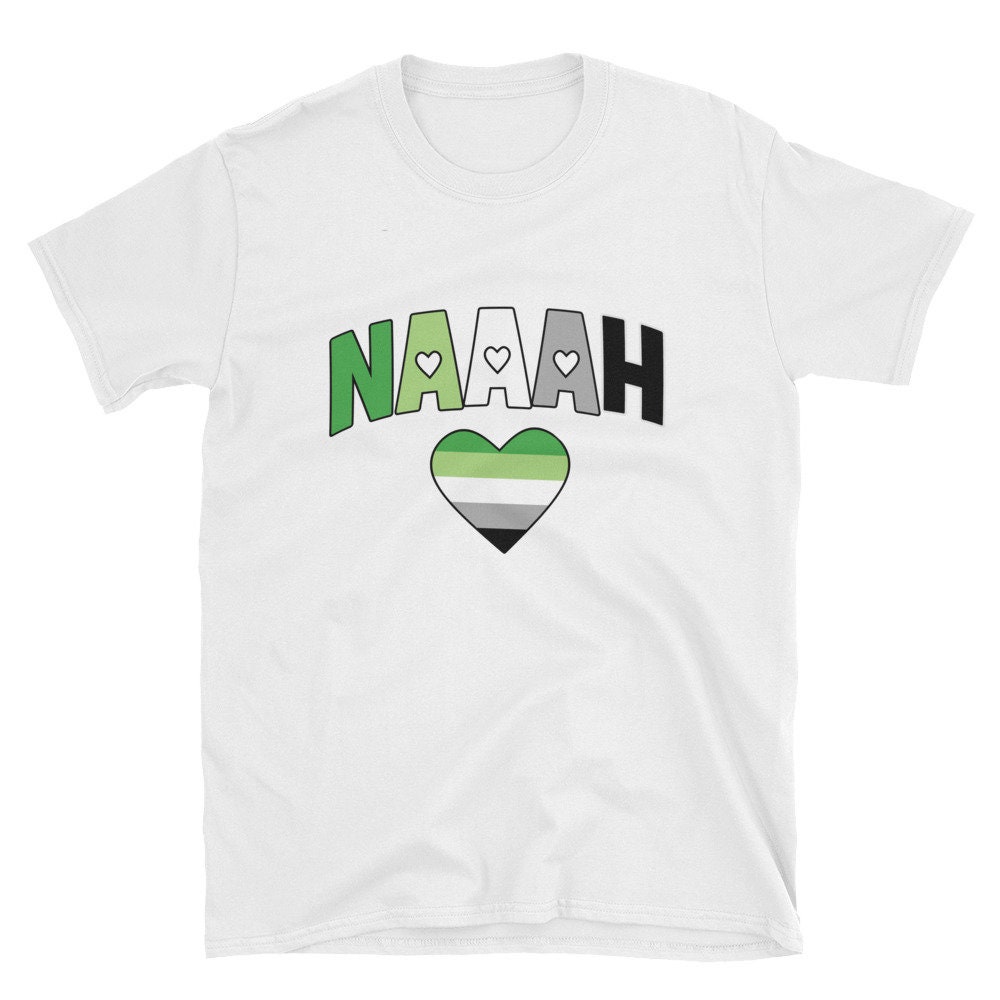 Aromantic Nah Shirt Aromantic T Shirt Gift Idea Print Flag - Etsy