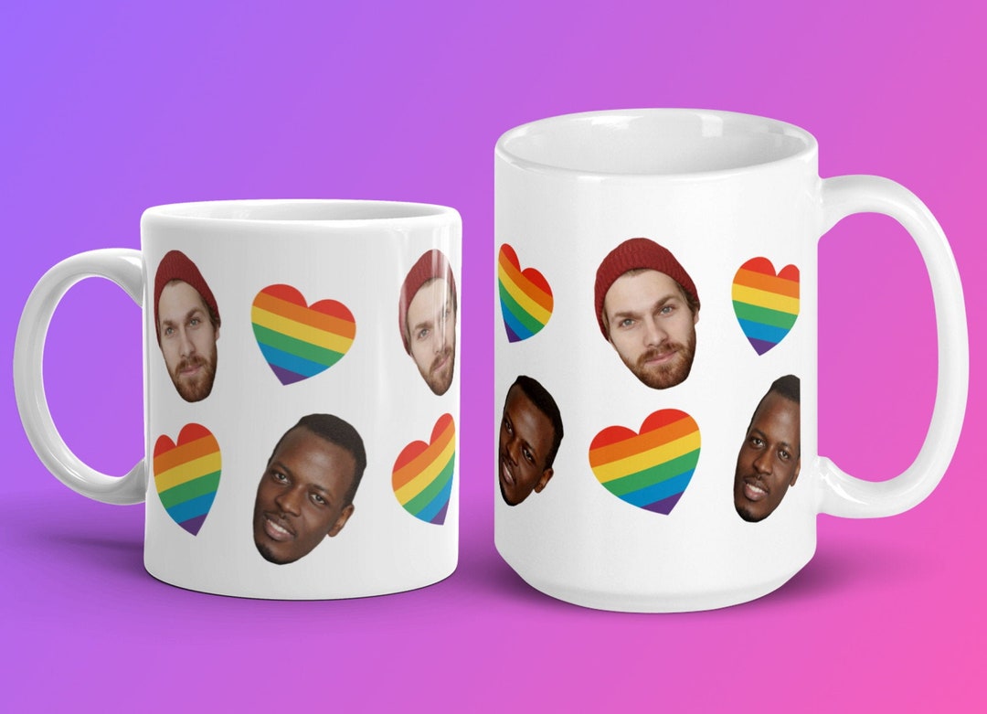 Custom Gay Couple Mug, Gay Pride Mug, Personalized LGBTQ Gift, Gay ...