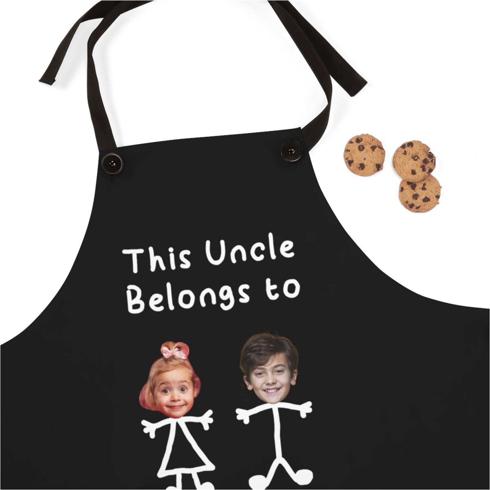 Personalized Uncle's Apron Custom Photo Apron Gift for - Etsy