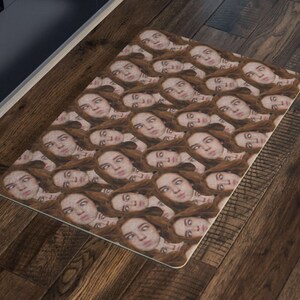 Personalized Funny Face Photo Doormat, Put Your Face Picture on Welcome ...