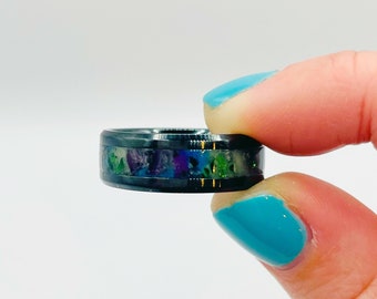 Glow Powder Ring - Etsy