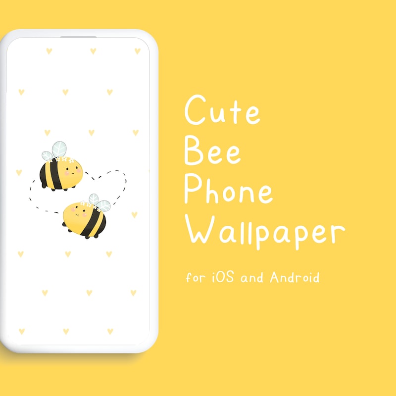 Bee Wallpaper - Etsy