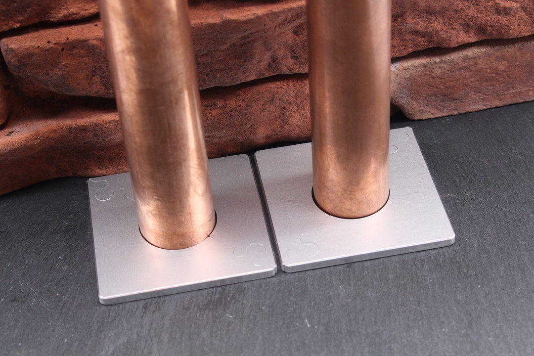 Rosettes 20-42 Mm Heating Pipe Cover Rosette Divided Radiator Rosette ...