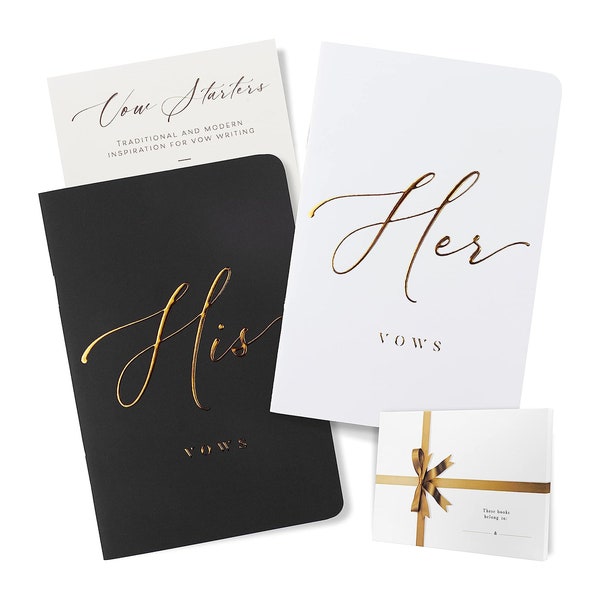 Vow Book With Pages - Etsy
