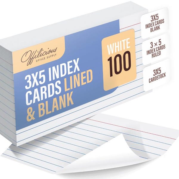 3 X 5 Notecard - Etsy