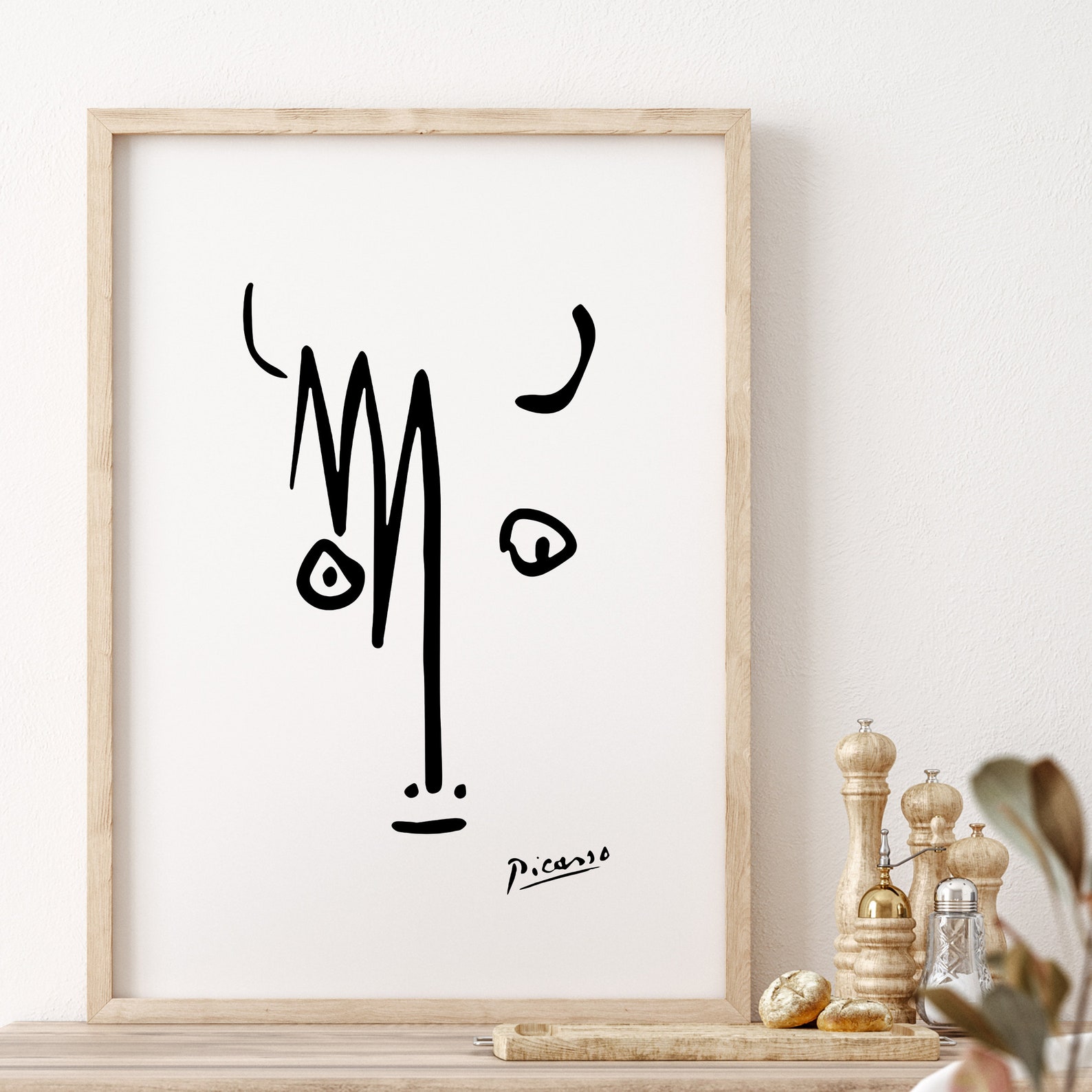 Pablo Picasso Bull Print Picasso Bull Wall Art Picasso Bull | Etsy
