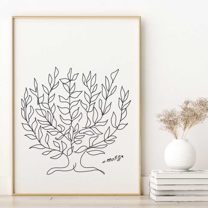Matisse Tree Print Matisse Tree Poster Matisse Tree Wall - Etsy