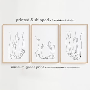 Couple Feet Line Art, Romantic Couple Feet Print, Bedroom Wall Art ...