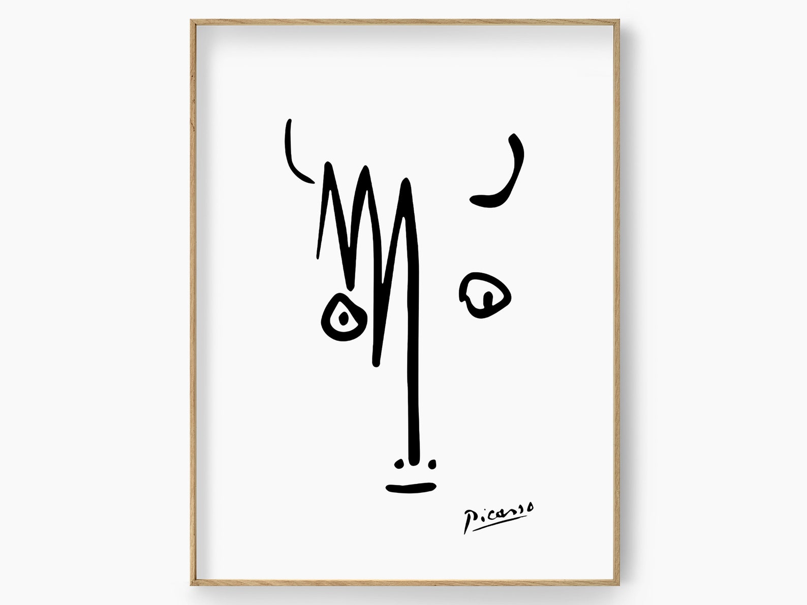Pablo Picasso Bull Print Picasso Bull Wall Art Picasso Bull - Etsy