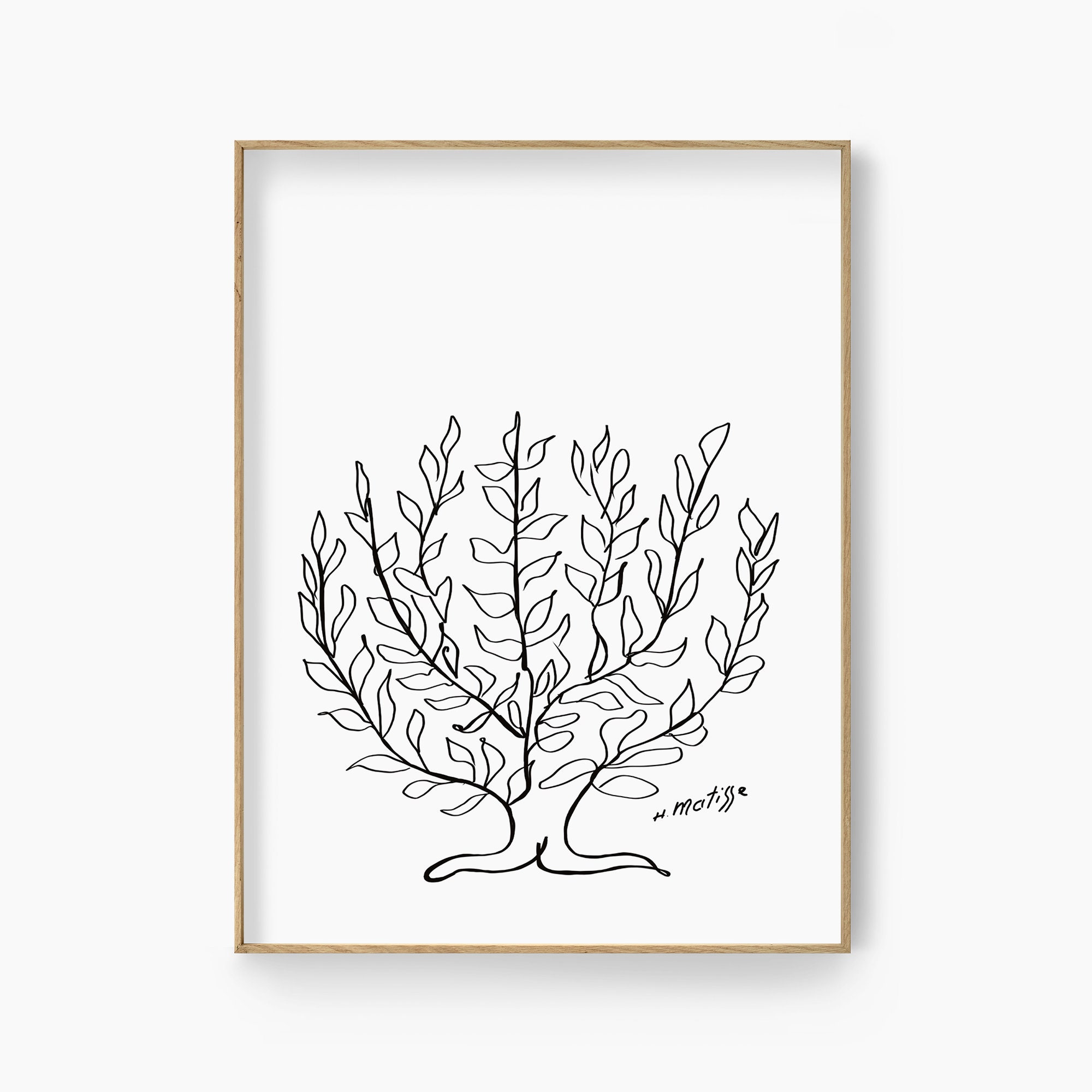 Matisse Tree Print Matisse Tree Poster Matisse Tree Wall | Etsy