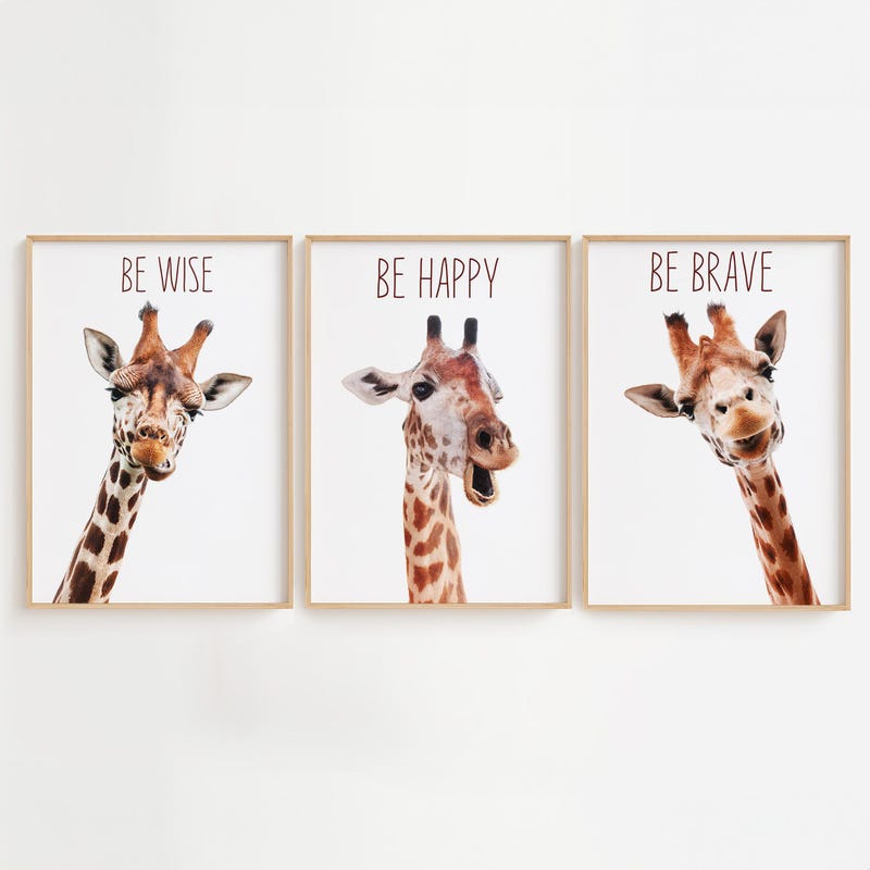 Giraffe Print - Etsy
