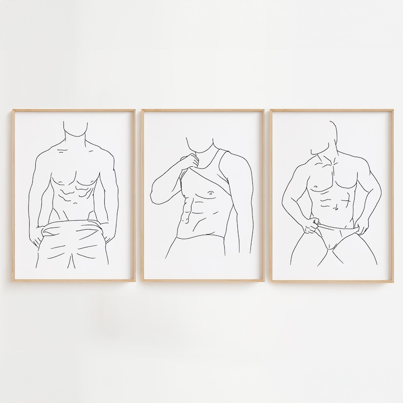 Gay Line Art - Etsy