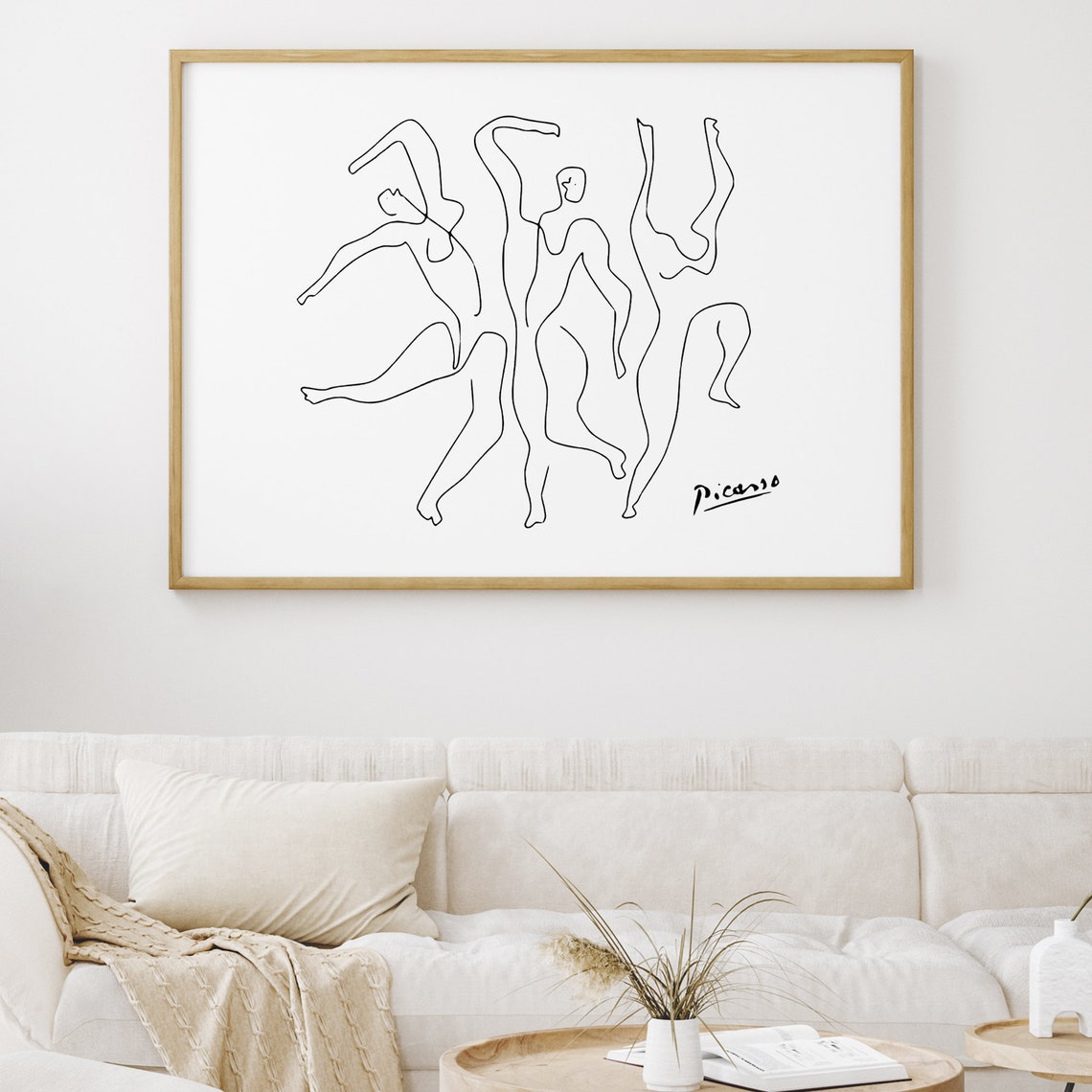 Picasso Line Drawing Print Picasso Print Line Art Picasso | Etsy