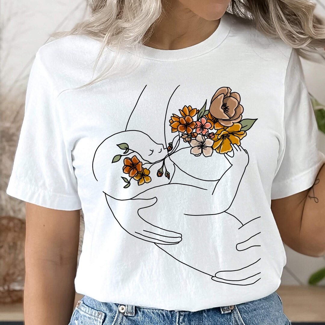 New Mom T-shirt, Baby Announcement, Mother to Be Gift, Pregnancy Reveal ...