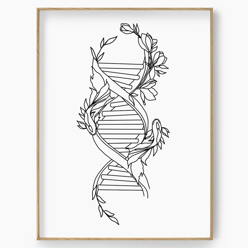 Dna Art - Etsy