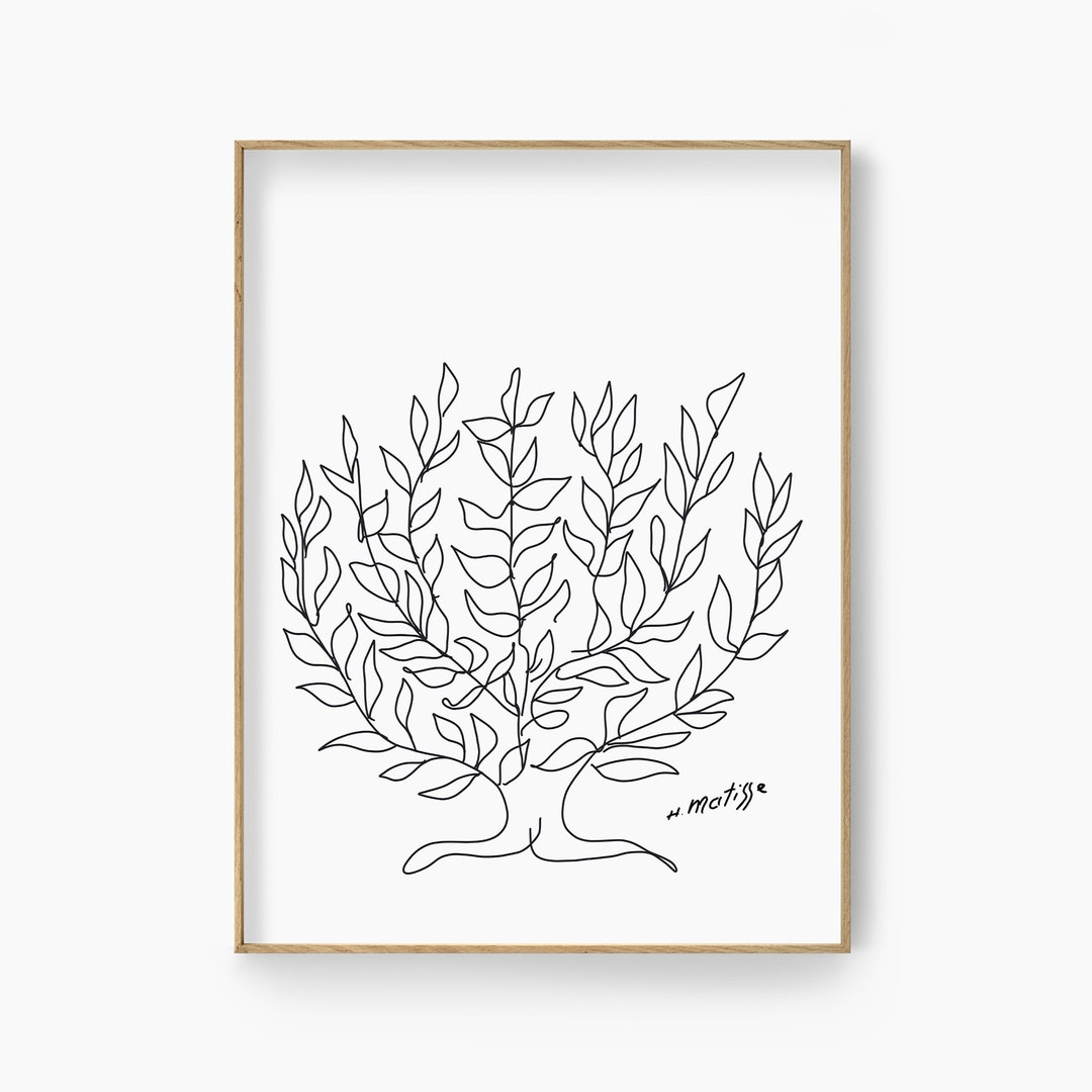 Matisse Tree Print Matisse Tree Poster Matisse Tree Wall - Etsy