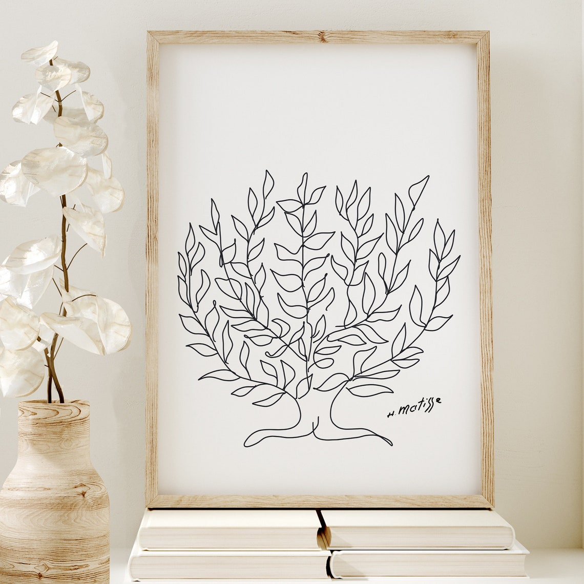 Matisse Tree Poster Henri Matisse Wall Art Art Deco Tree - Etsy