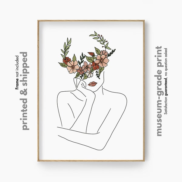 Abstract Female Figure - Etsy