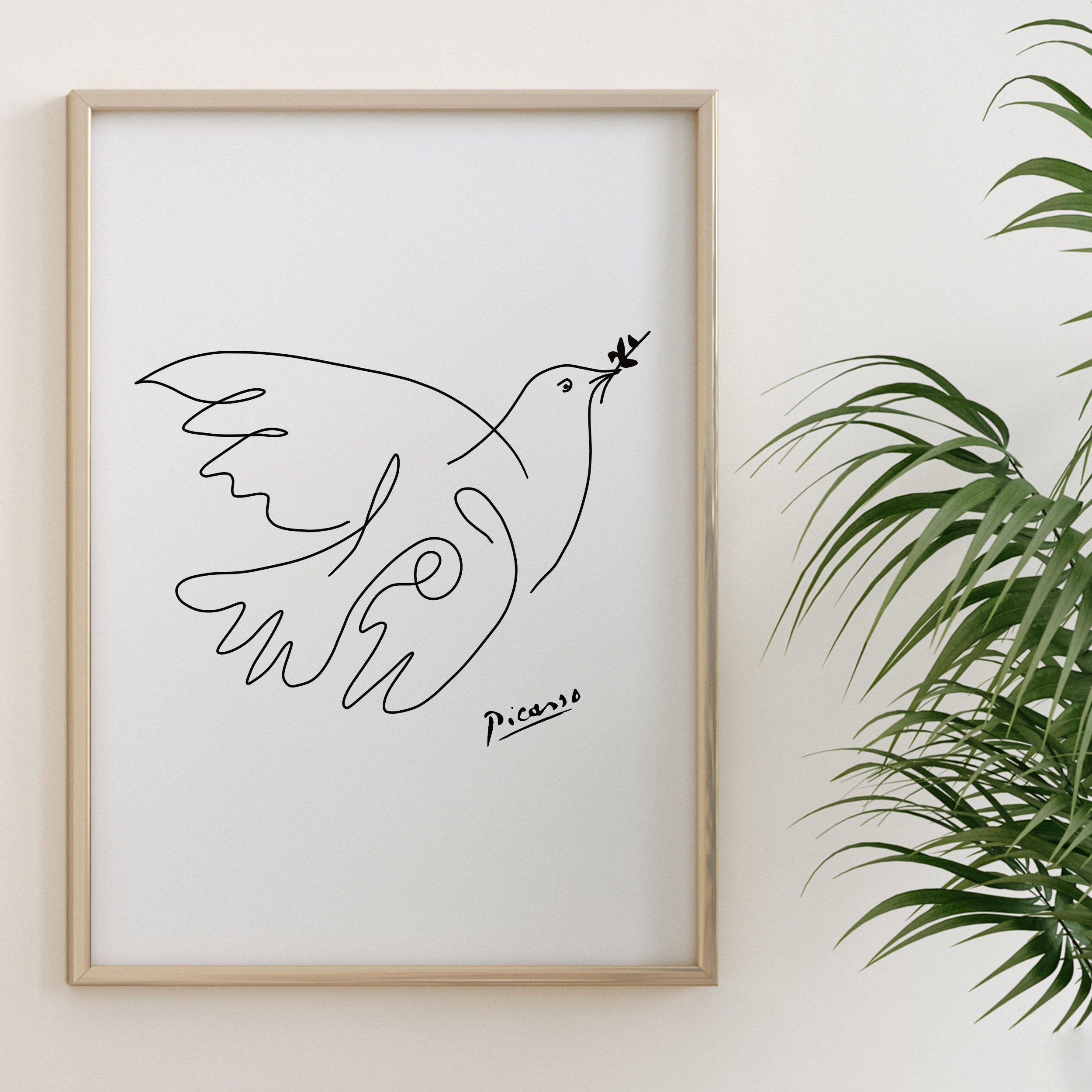 Picasso Dove of Peace Print Picasso Dove Wall Art Picasso - Etsy Australia