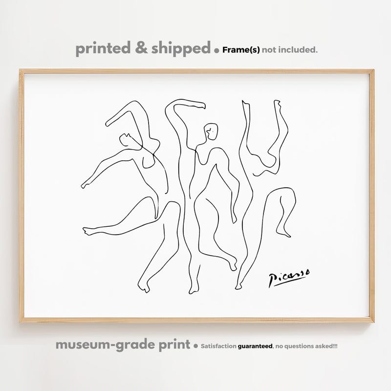 Picasso Dancing Poster - Etsy