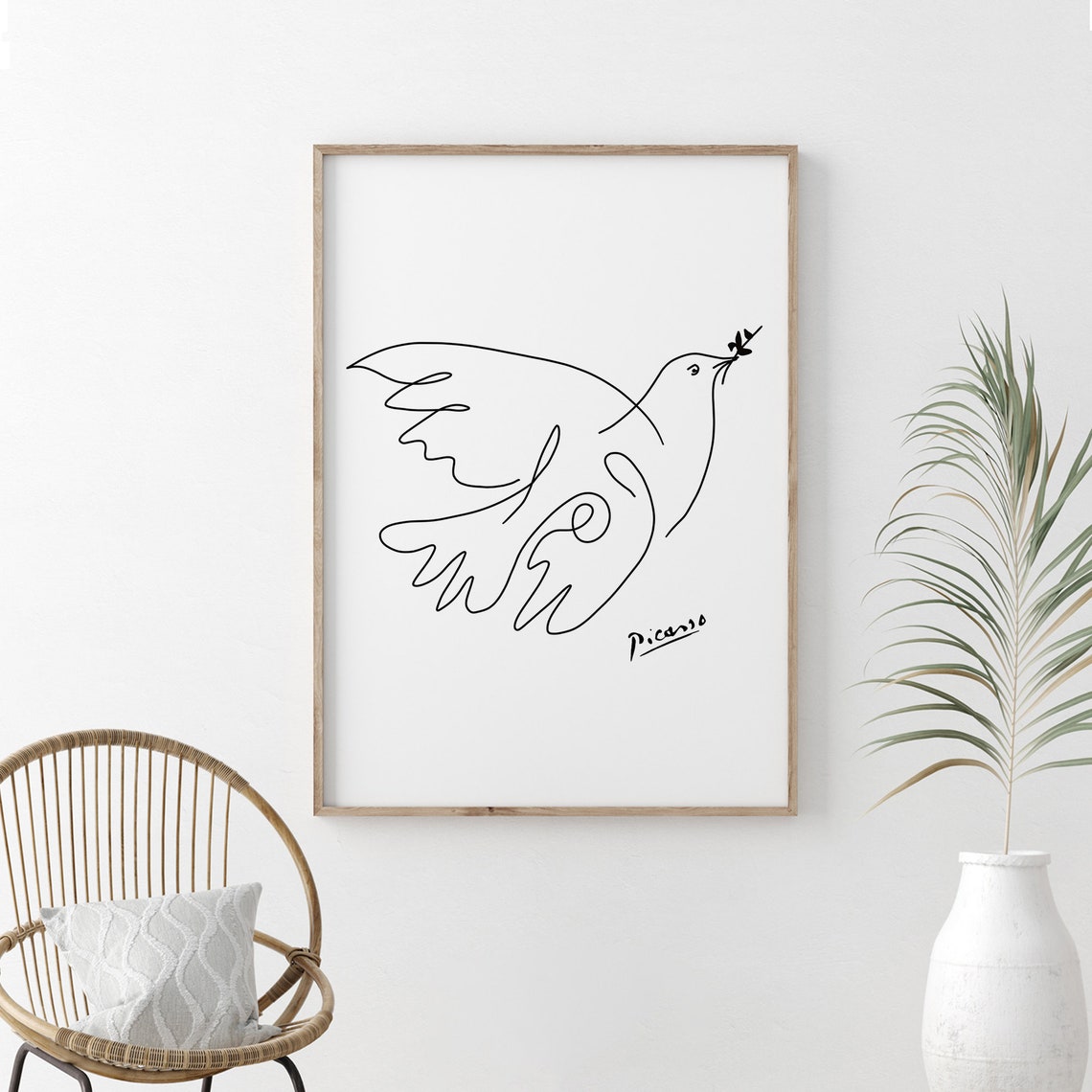 Picasso Dove of Peace Print Picasso Dove Wall Art Picasso | Etsy