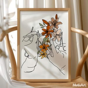 Get Well Wall Art Gift, Floral Surgeon Print, Operating Room Art ...