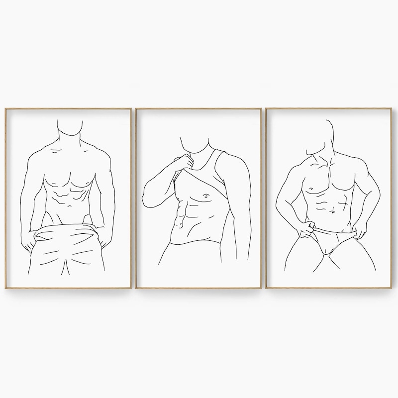 Gay Line Art - Etsy