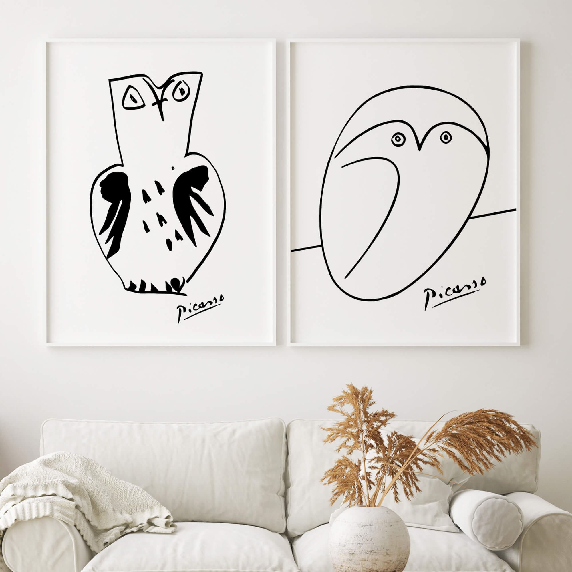 Picasso Sculpture Owl