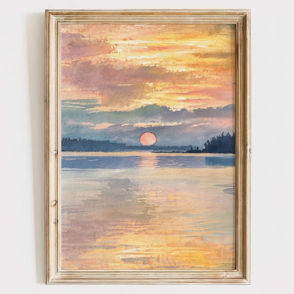 Watercolor Poster - Etsy