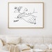 Picasso Sleeping Woman Wall Art Pablo Picasso Print Picasso - Etsy