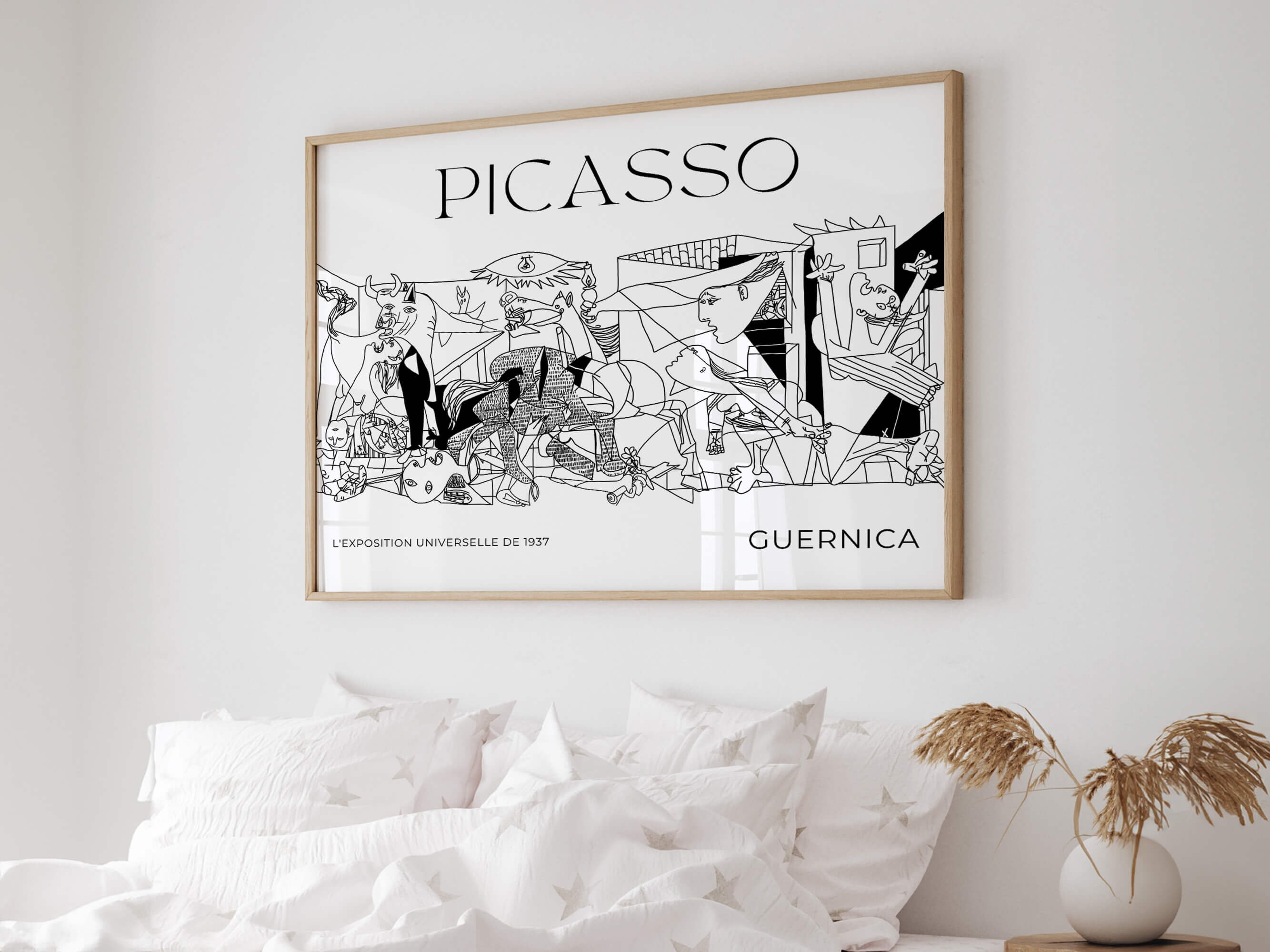 Picasso Guernica Exhibition Poster: Mid-century Modern Art Print - Etsy