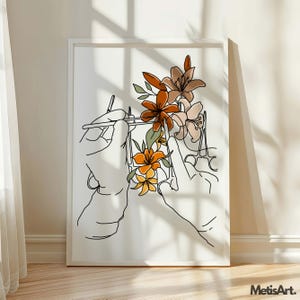 Get Well Wall Art Gift, Floral Surgeon Print, Operating Room Art ...