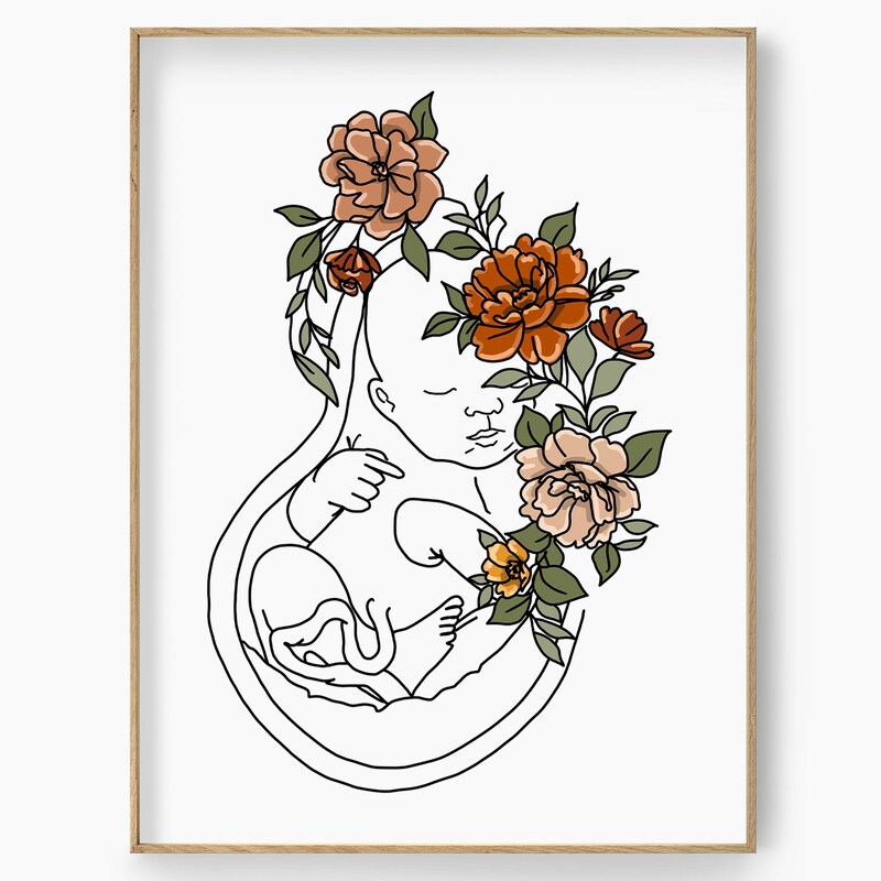 Fetus Art - Etsy
