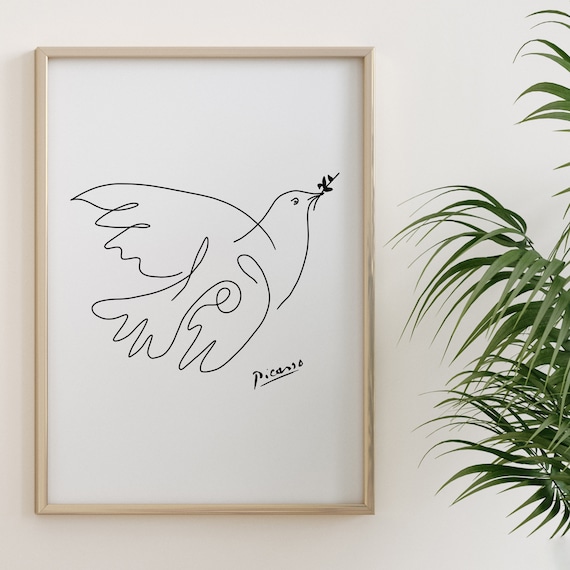 Picasso Bird Sketch