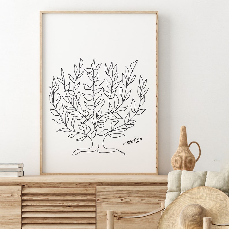 Matisse Tree Print Matisse Tree Poster Matisse Tree Wall - Etsy