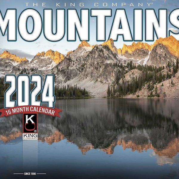 Mountain 2024 Calendar - Etsy