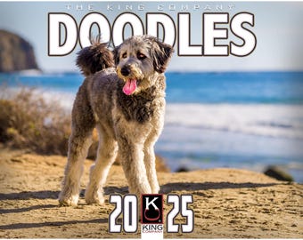 Labradoodle 2025 Calendar - Etsy
