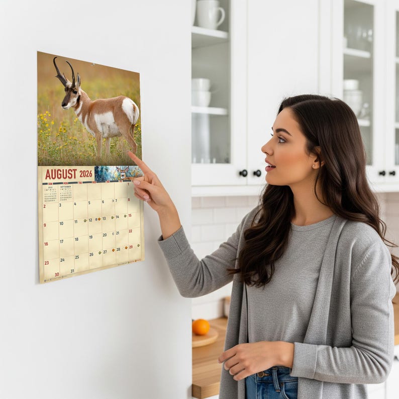 2026 Wildlife of North America Wall Calendar 16-month X-large Size ...