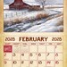2025 Vintage Old Barns Wall Calendar 16-month X-large Size 14x22, Best ...