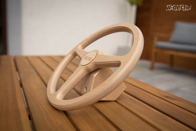 Wooden Steering Wheel for a Child Little Driver Toy - Etsy