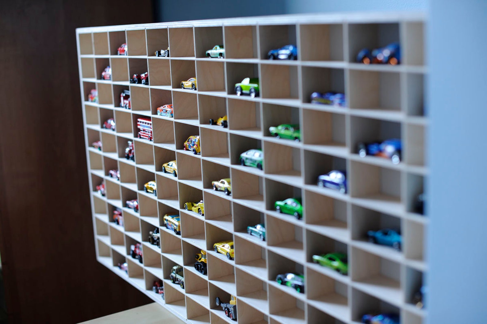 Wooden Shelf for Matchbox / Garage for Hot Wheels Cars/ - Etsy