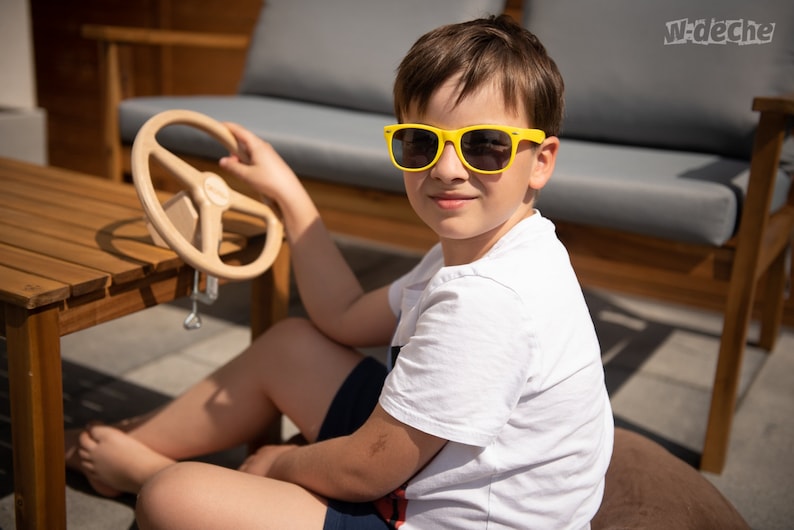 Wooden Steering Wheel for a Child Little Driver Toy - Etsy