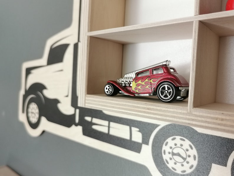 Wall Mounted TRUCK Shelf for Car Models / Wooden Shelf for - Etsy