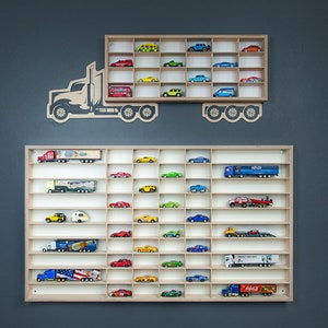 Toy Car Shelf / Toy Car Storage/ Hot Wheels Storage / Diecast Model Car ...