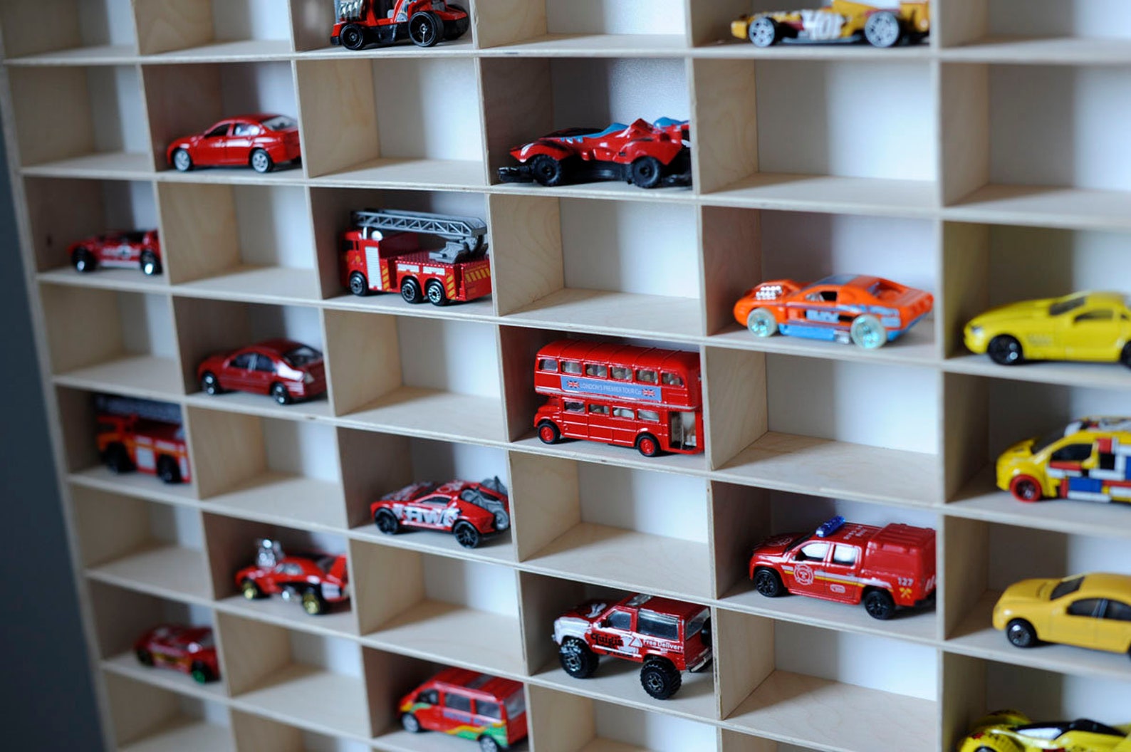 Wooden Shelf for Matchbox / Garage for Hot Wheels Cars/ - Etsy